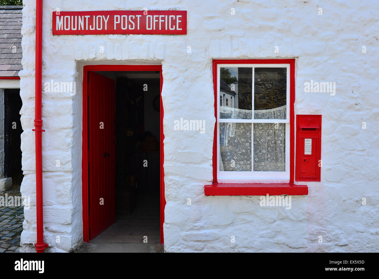 Early 20th century village post office exterior at the Ulster American ...
