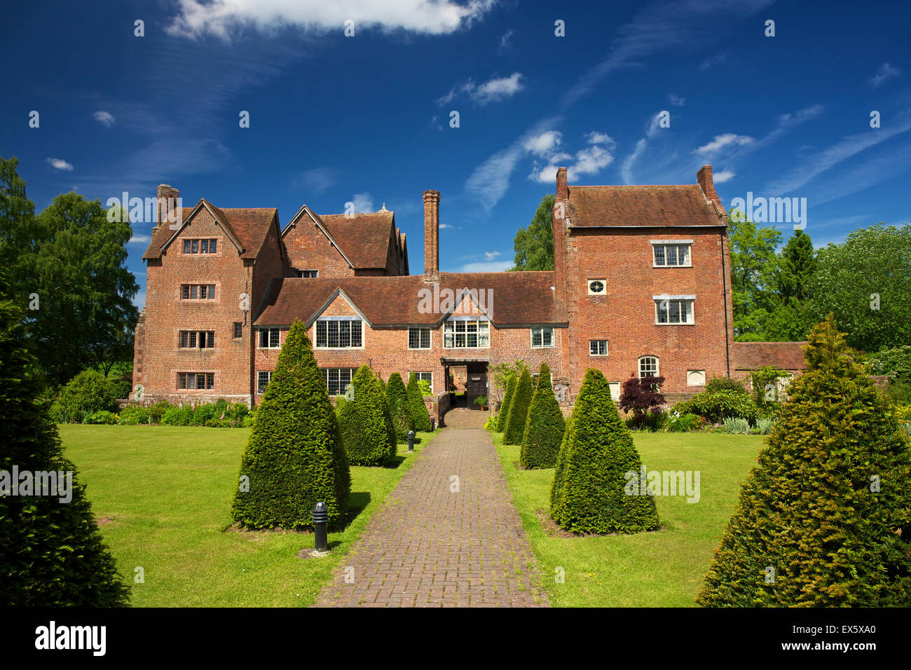 Harvington Hall Harvington Kidderminster Worcestershire England UK ...