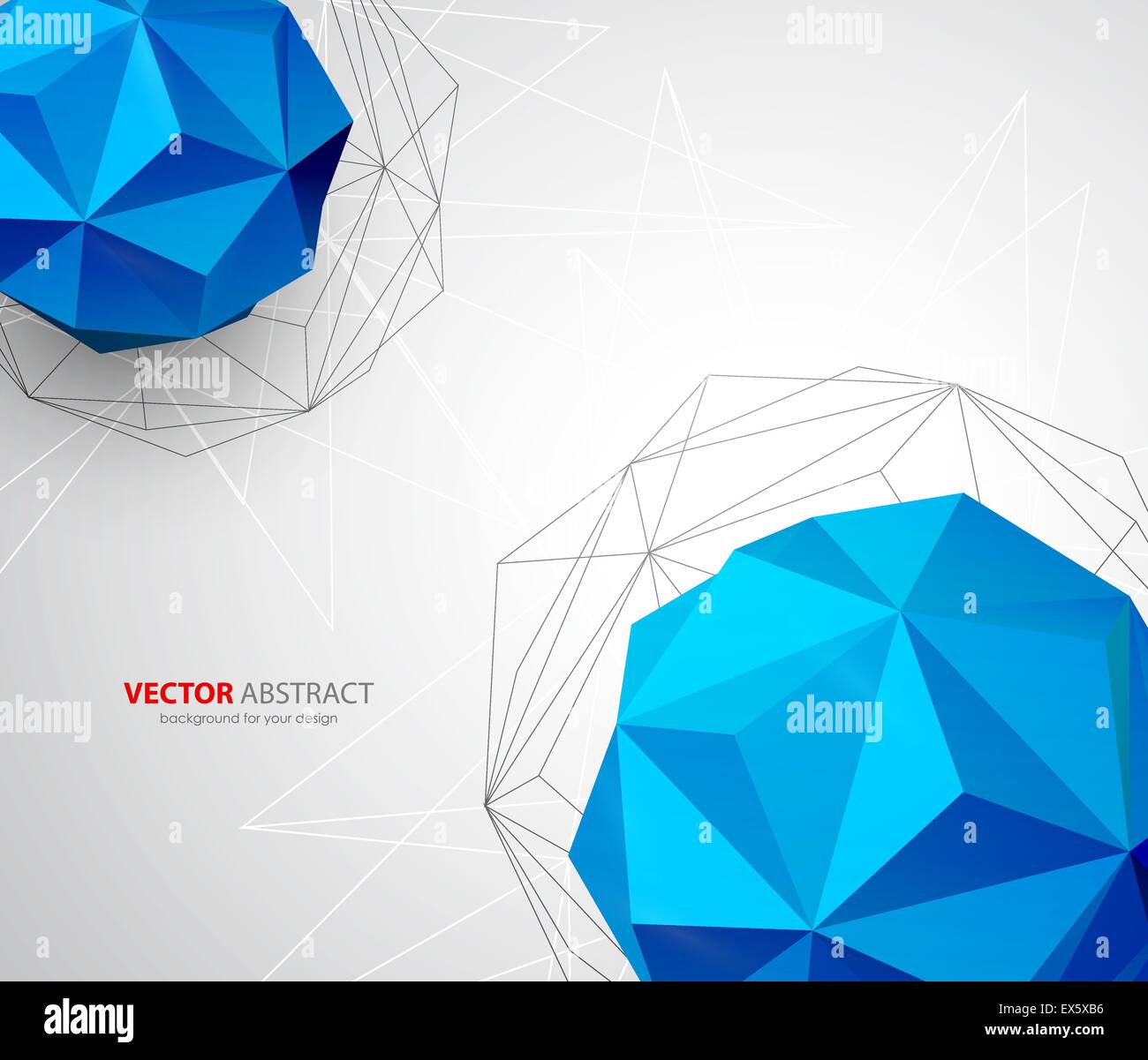 Vector geometric background with triangles Stock Vector Image & Art - Alamy