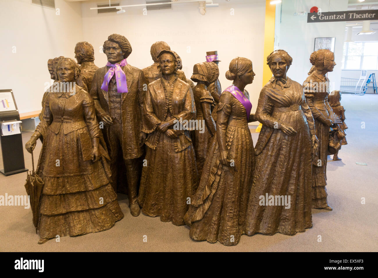 Women's rights national historical park Seneca Falls NY Stock Photo - Alamy