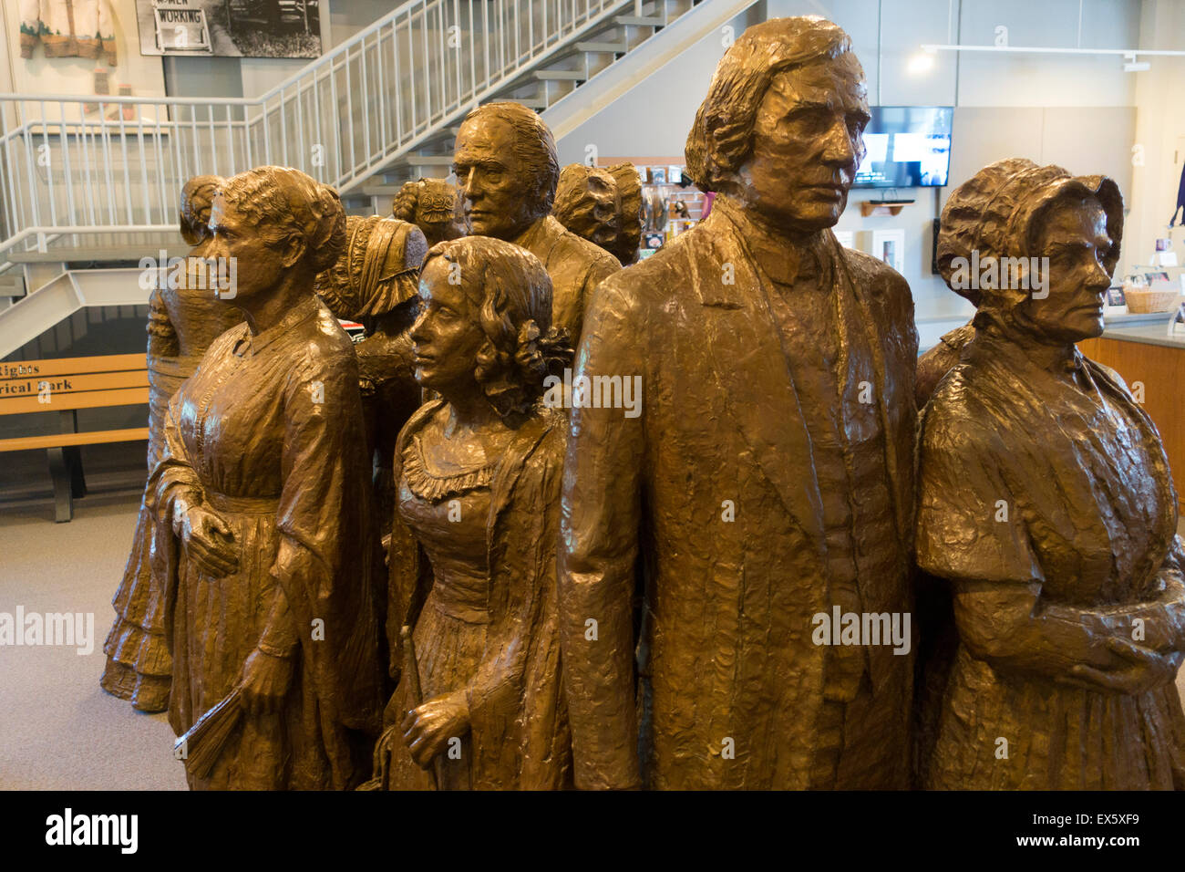 Women's rights national historical park Seneca Falls NY Stock Photo - Alamy