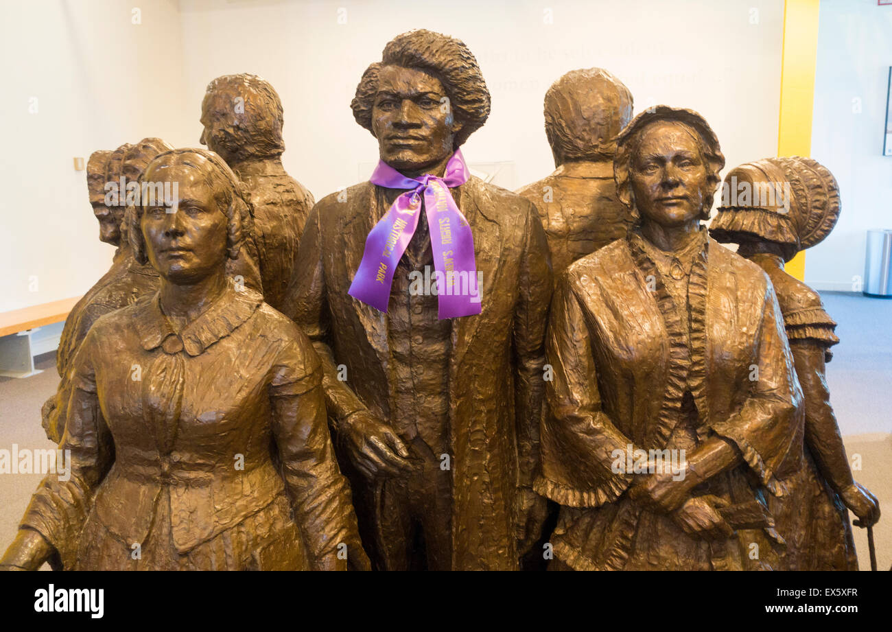 Women's rights national historical park Seneca Falls NY Stock Photo - Alamy