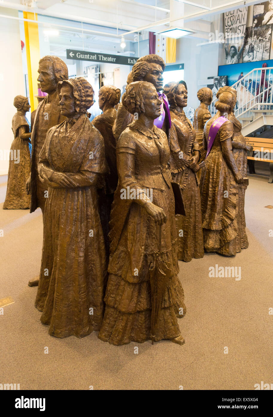 Women's rights national historical park Seneca Falls NY Stock Photo - Alamy