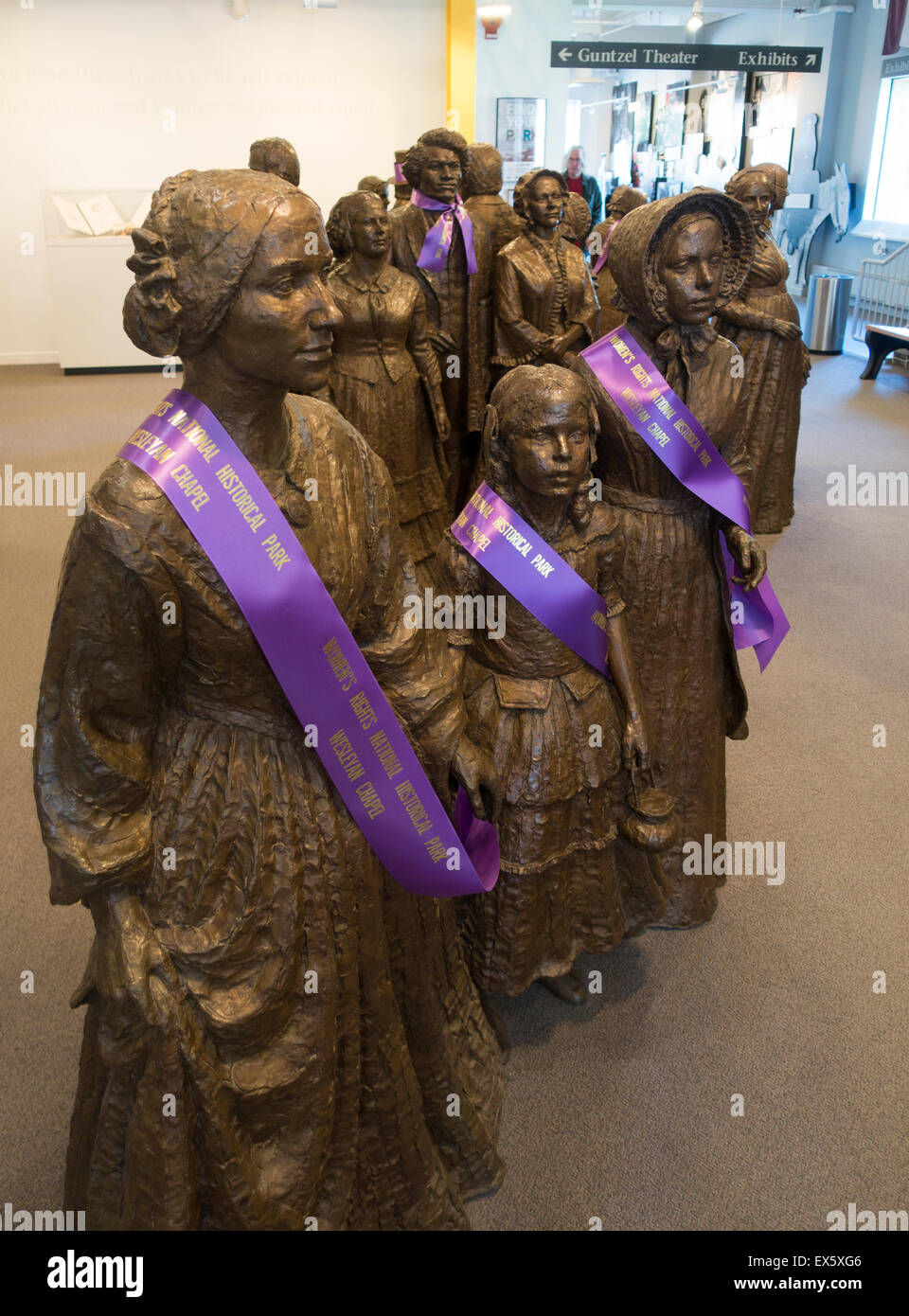 Women's rights national historical park Seneca Falls NY Stock Photo - Alamy