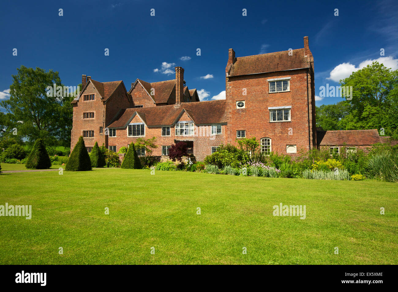 Harvington Hall Harvington Kidderminster Worcestershire England UK ...