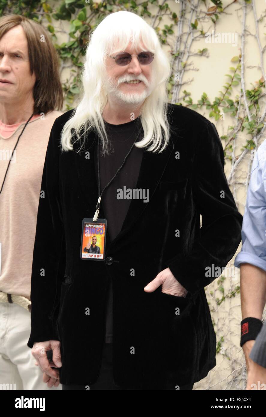 Los Angeles, CA, USA. 7th July, 2015. Edgar Winter at a public ...