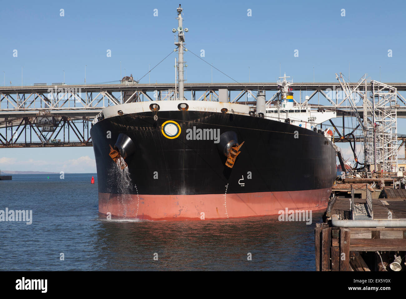 ship docked at daylight Stock Photo - Alamy