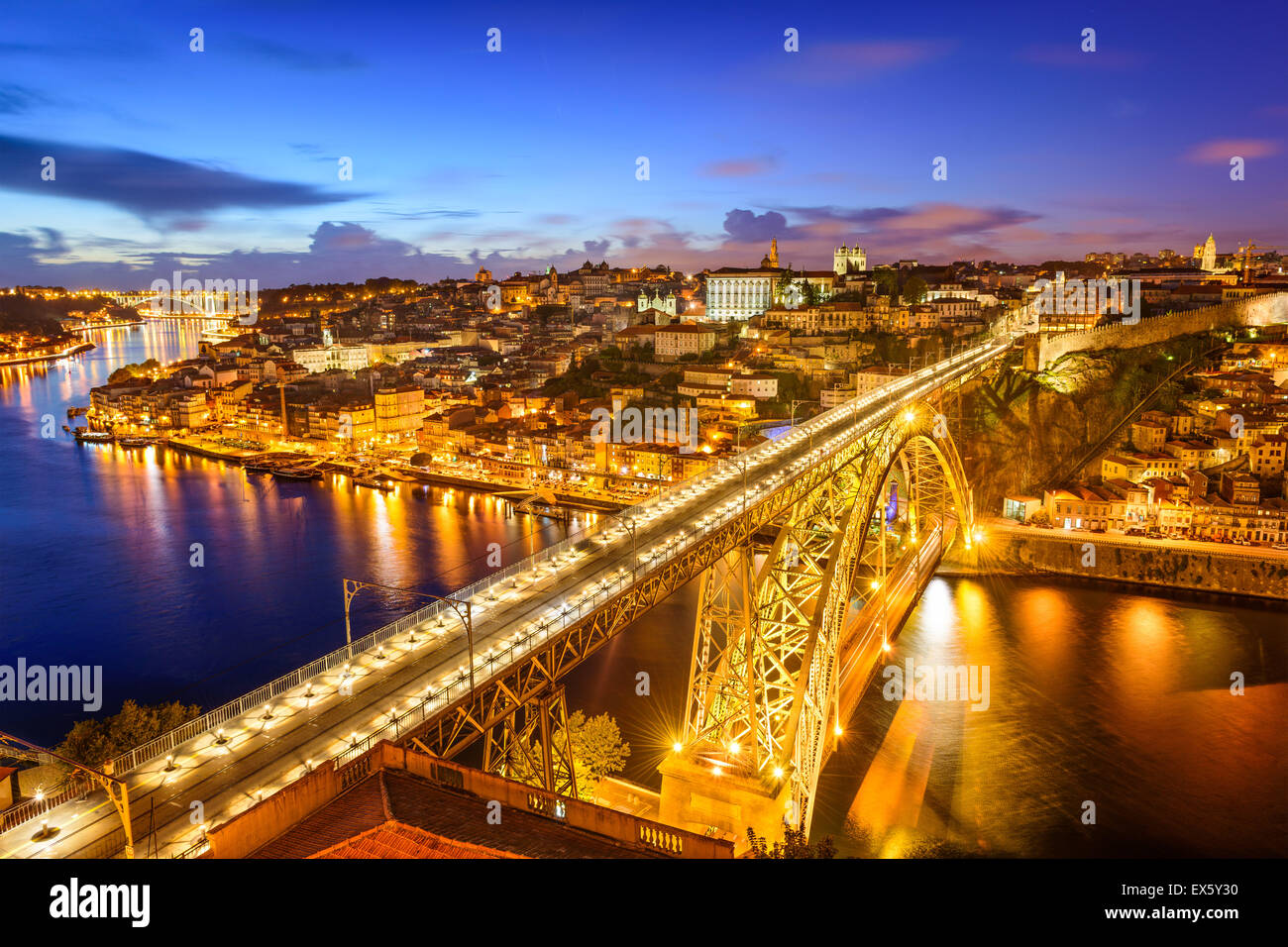 Porto historic bridge hi-res stock photography and images - Alamy