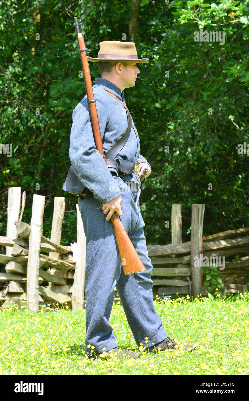 Us civil war union army rifles hi-res stock photography and images - Alamy
