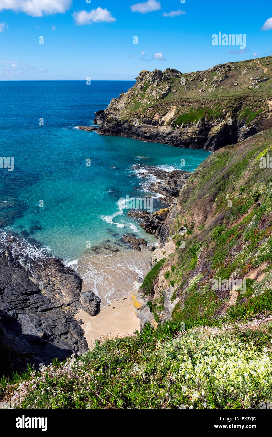 Piskies Cove near Helston in Cornwall, UK Stock Photo - Alamy