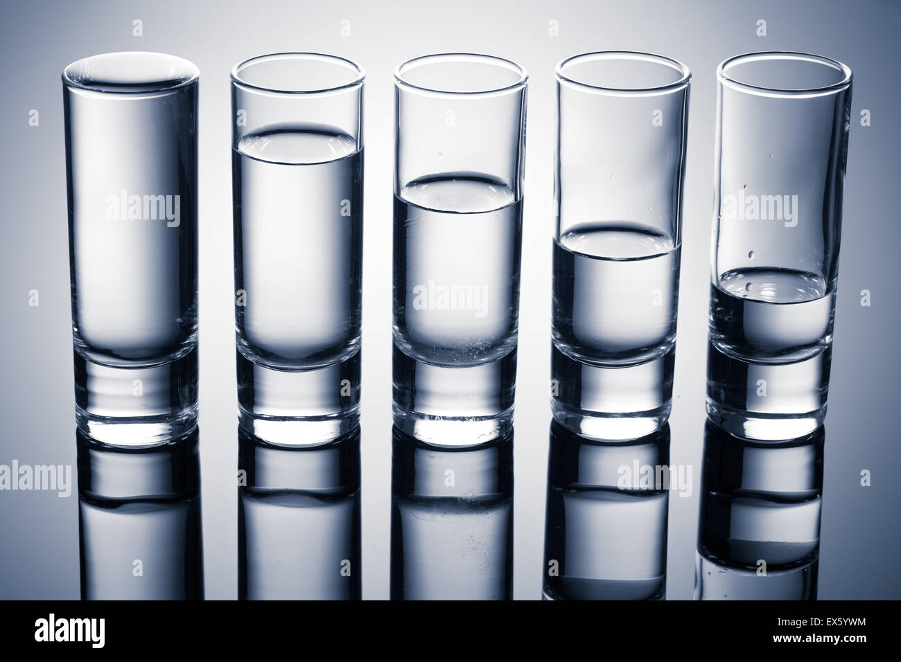 Glasses for vodka hi-res stock photography and images - Alamy