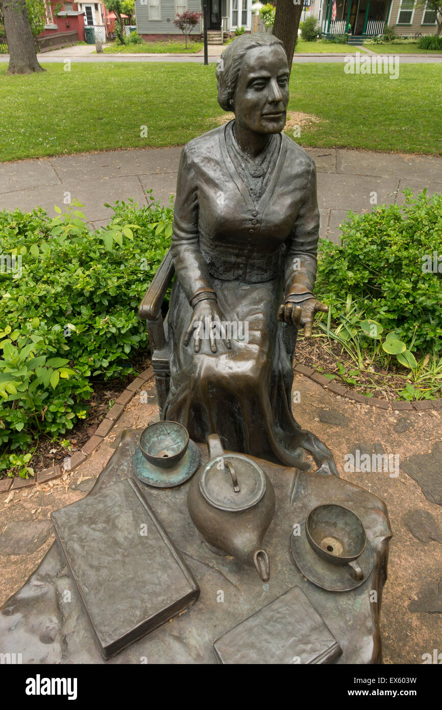 Susan B Anthony square park in Rochester NY Stock Photo - Alamy