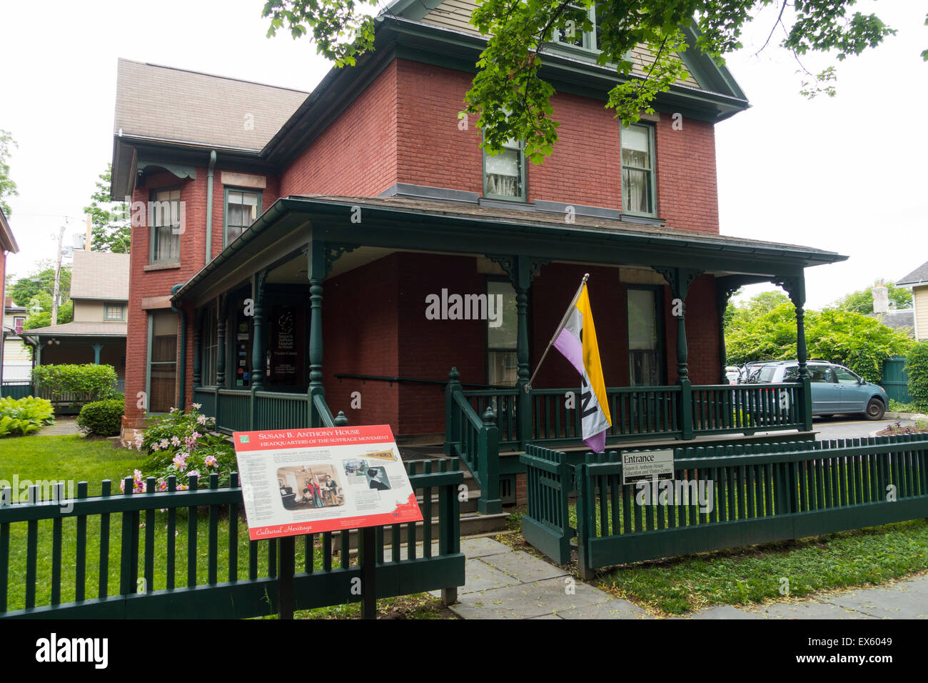 Susan B Anthony museum and house in Rochester NY Stock Photo - Alamy