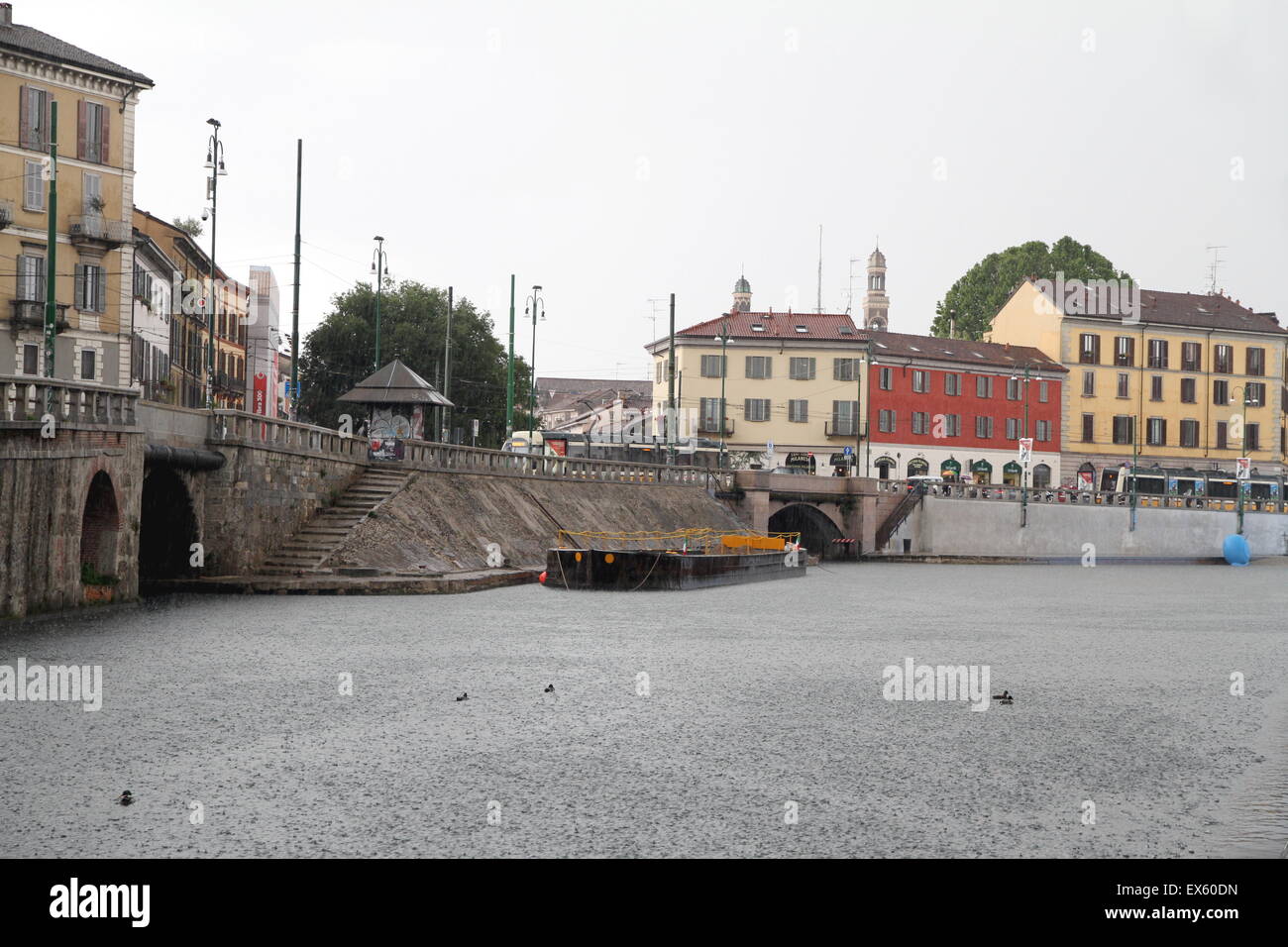Milan view clouds hi-res stock photography and images - Alamy