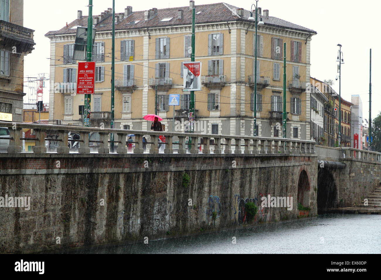 Milan view clouds hi-res stock photography and images - Alamy