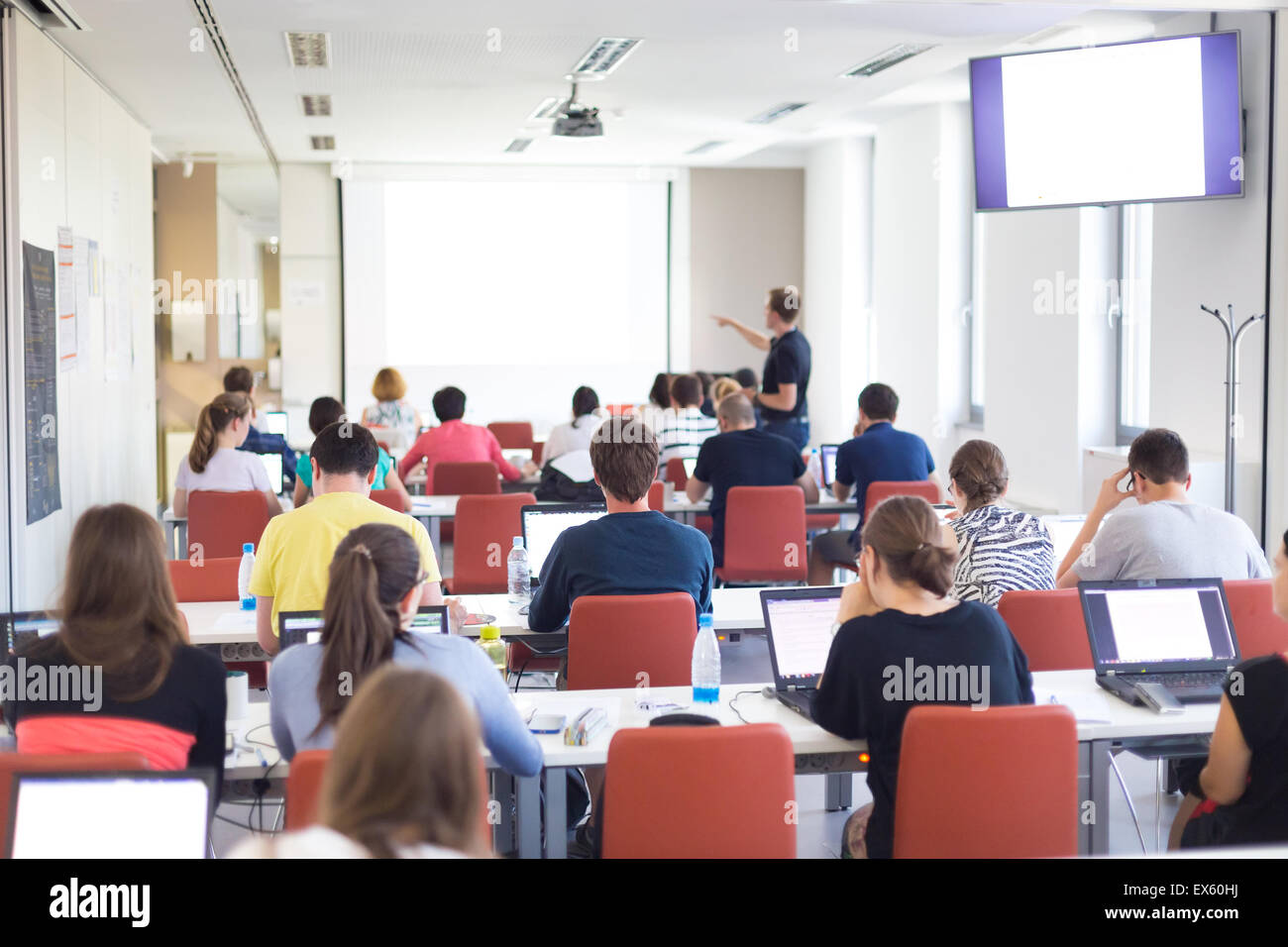 Informatics workshop at university Stock Photo - Alamy
