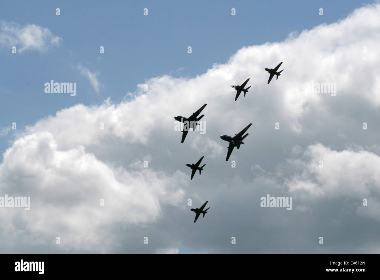 Black Sea Hawks consisting of 4 Hawk T mk 1 from the Fleet Requirements ...
