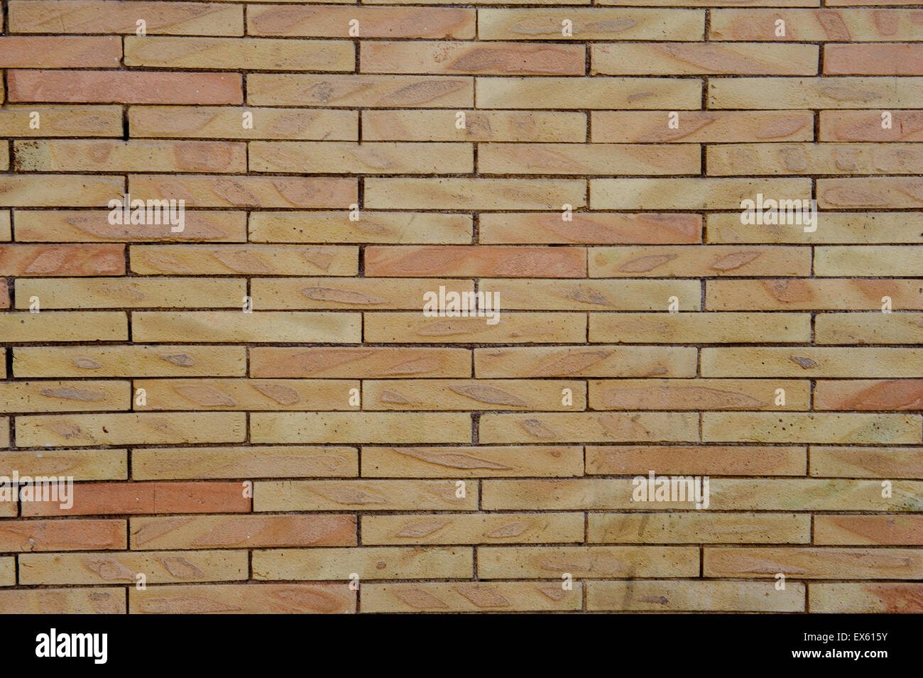 Orange dirty bricks wall texture wallpaper background horizontal Stock ...