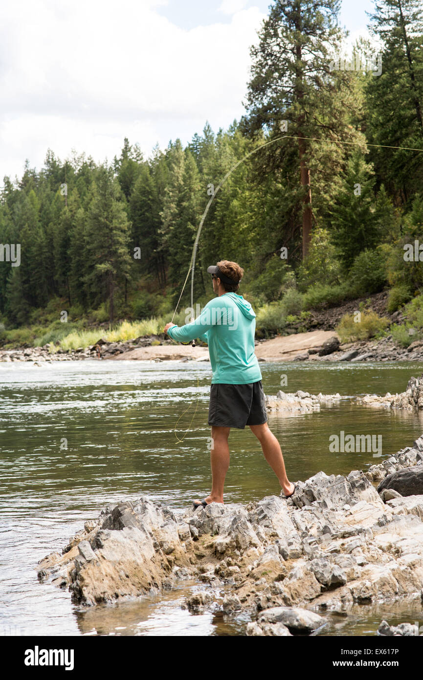 Casting pole hi-res stock photography and images - Alamy