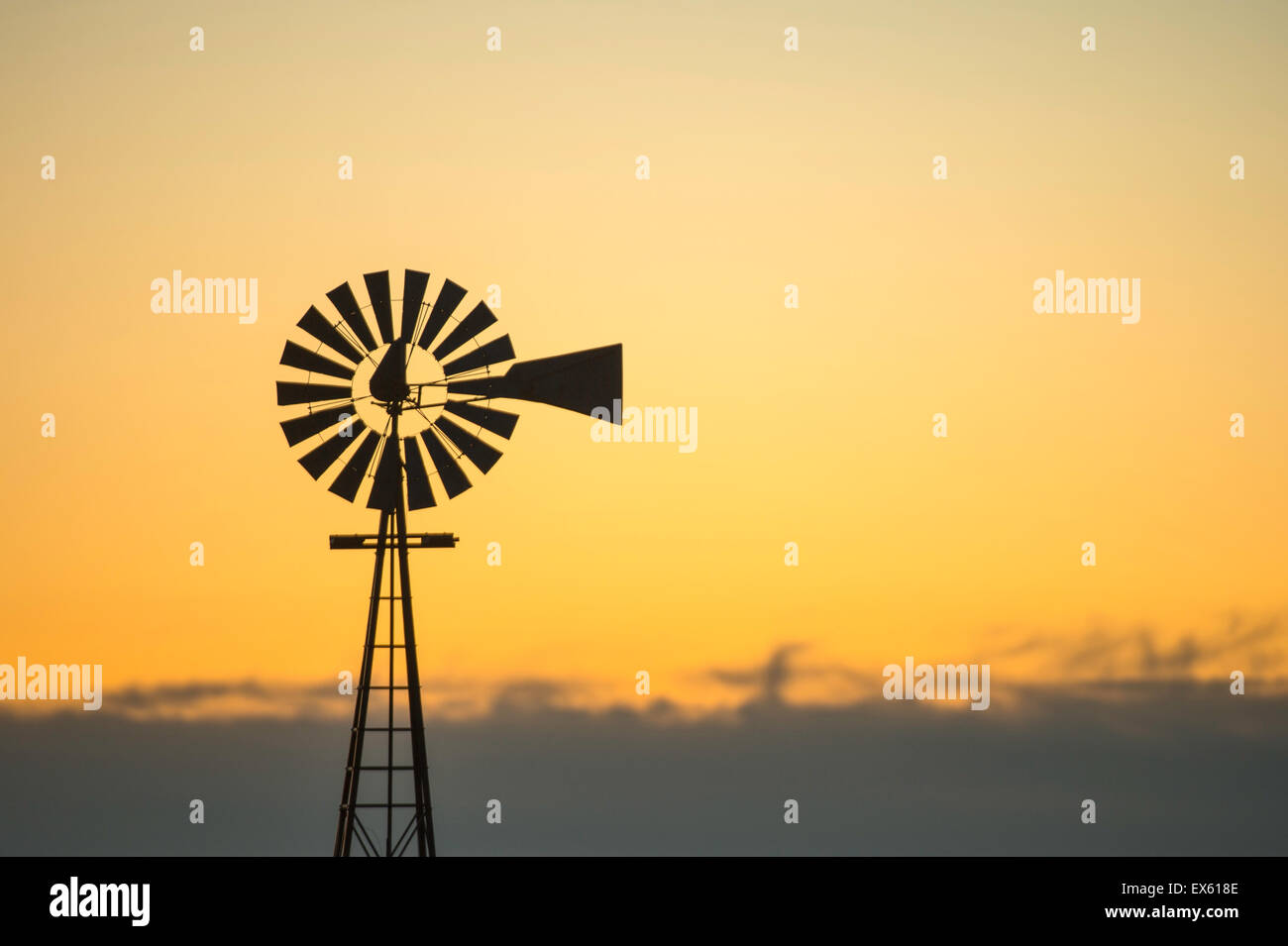 Rural landscape windmill hi-res stock photography and images - Alamy