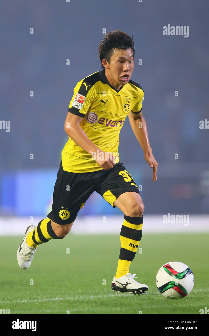 Kawasaki Todoroki Stadium, Kanagawa, Japan. 7th July, 2015. Mitsuru ...