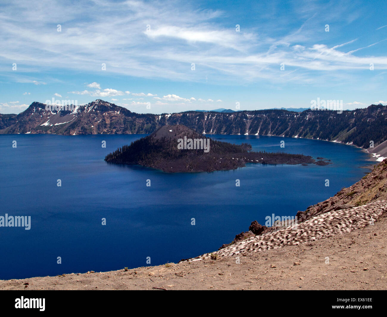 Oregon, USA. Crater Lake National Park © Becky Matthews Stock Photo - Alamy