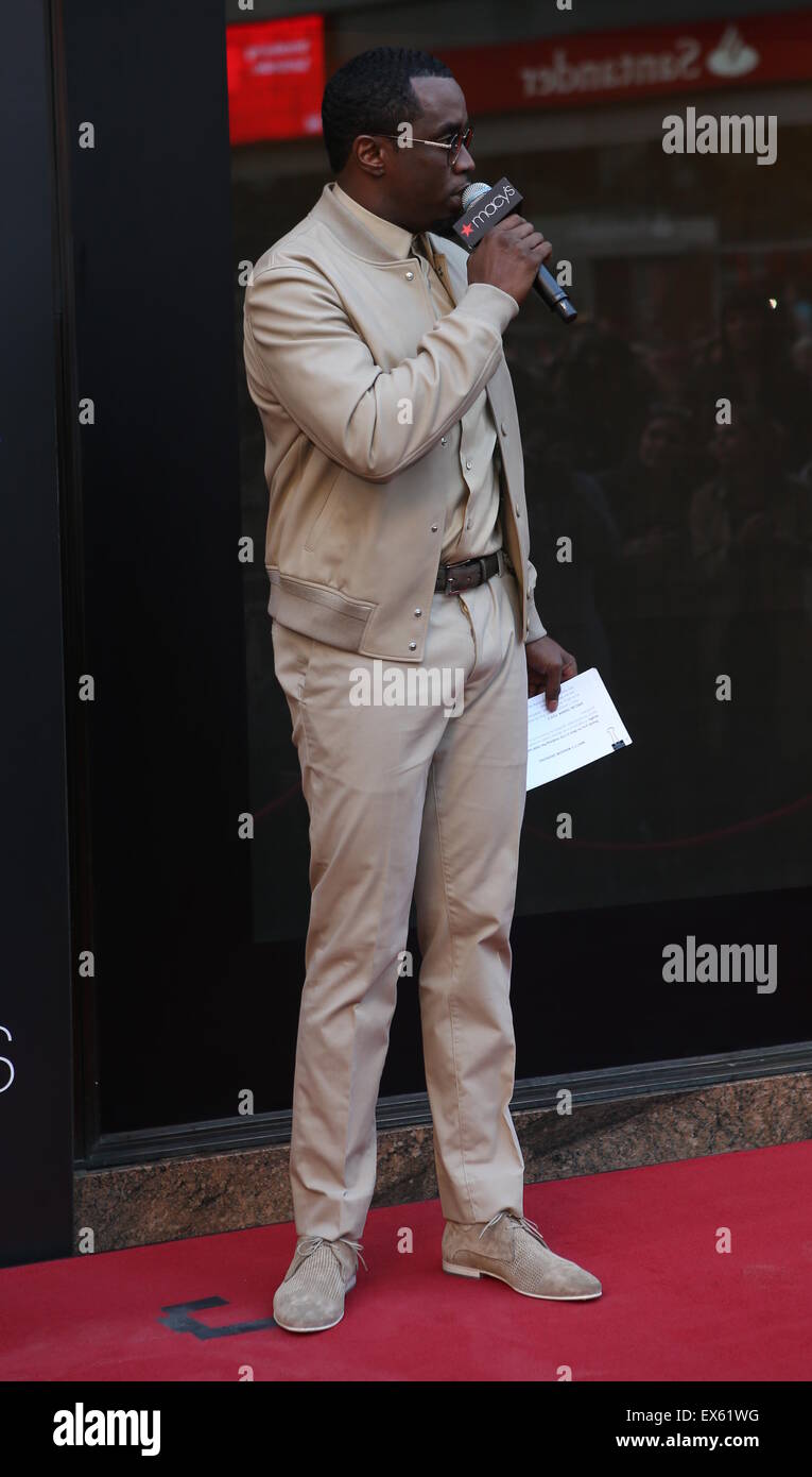 Sean 'Diddy' Combs at the launch of 3am Fragrance at Macy's Herald ...