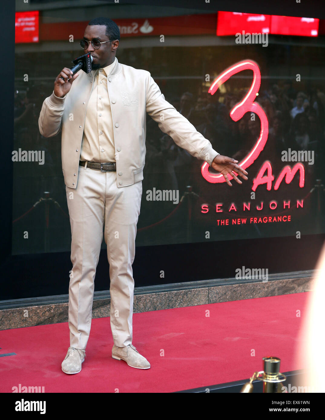 Sean 'Diddy' Combs at the launch of 3am Fragrance at Macy's Herald ...