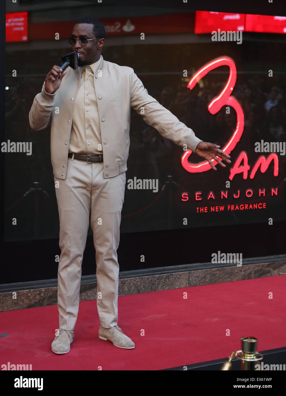 Sean 'Diddy' Combs at the launch of 3am Fragrance at Macy's Herald ...