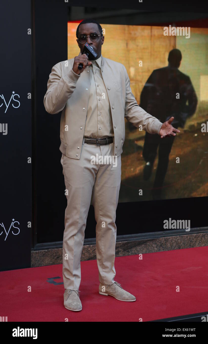 Sean 'Diddy' Combs at the launch of 3am Fragrance at Macy's Herald ...