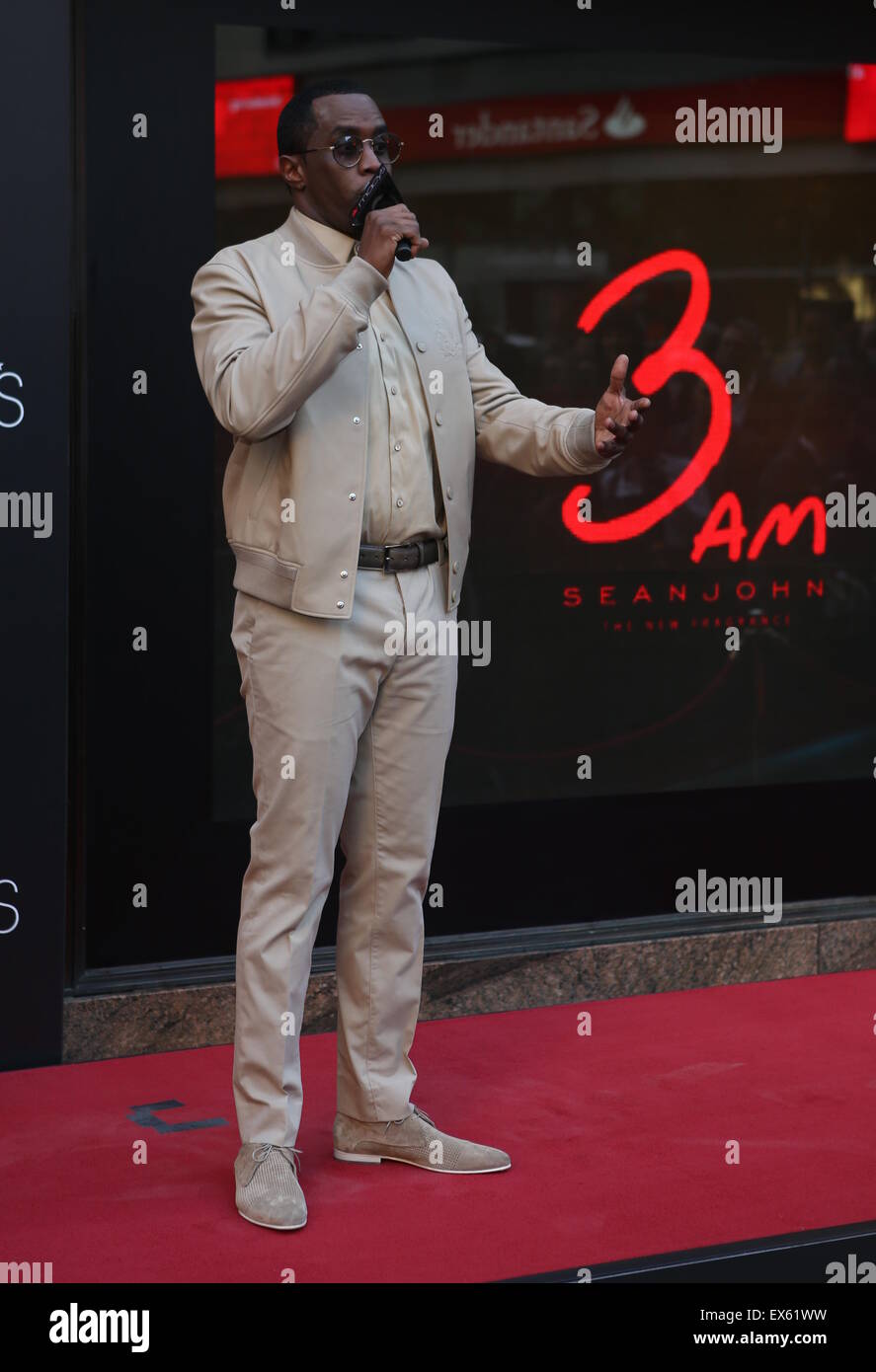 Sean 'Diddy' Combs at the launch of 3am Fragrance at Macy's Herald ...