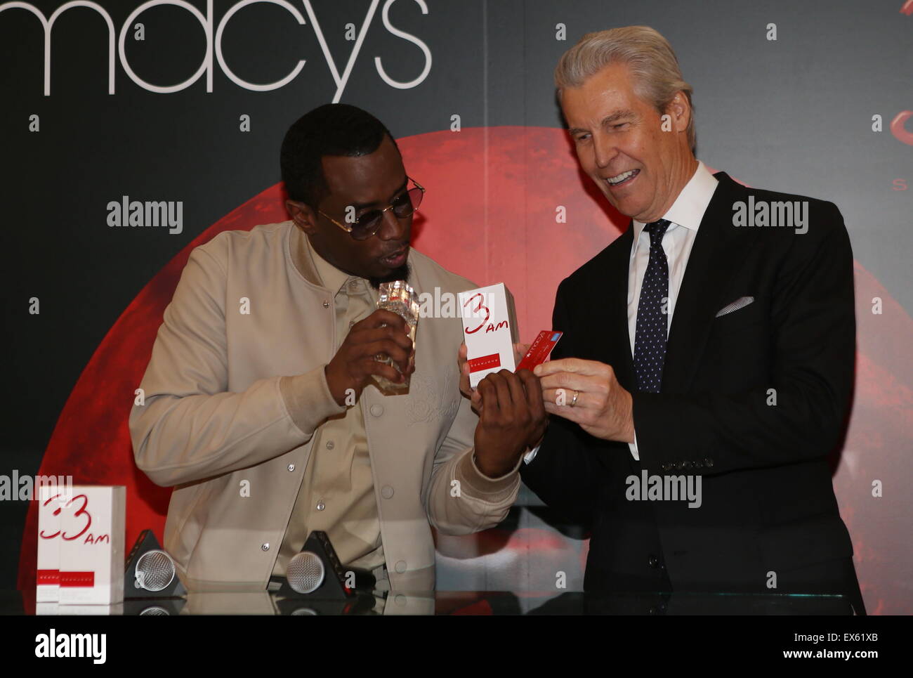 Sean 'Diddy' Combs at the launch of 3am Fragrance at Macy's Herald ...