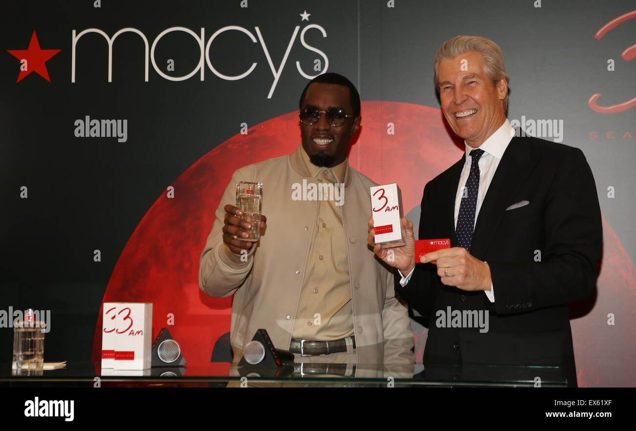Sean 'Diddy' Combs at the launch of 3am Fragrance at Macy's Herald ...