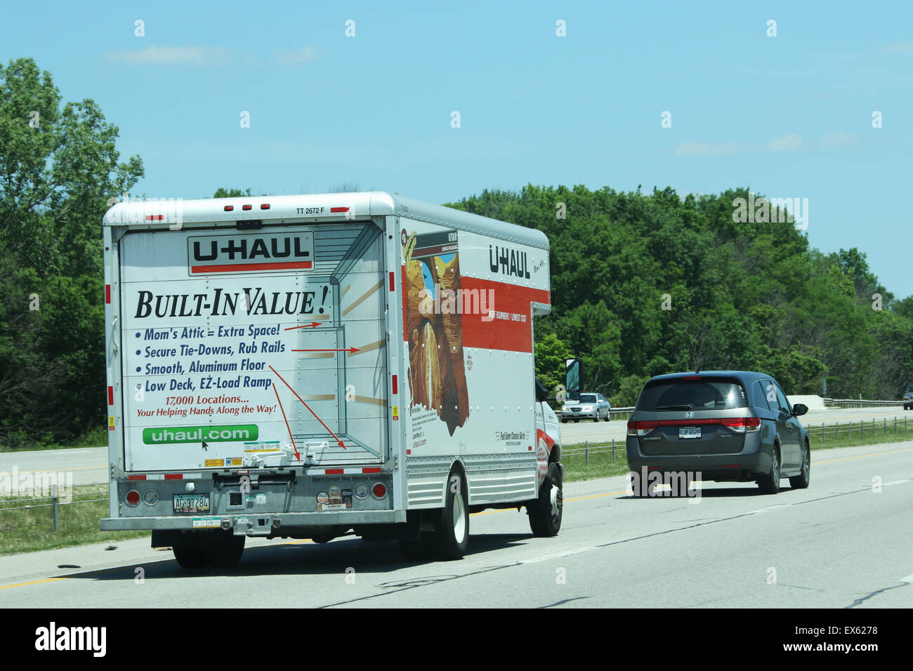 U haul truck hi-res stock photography and images - Alamy