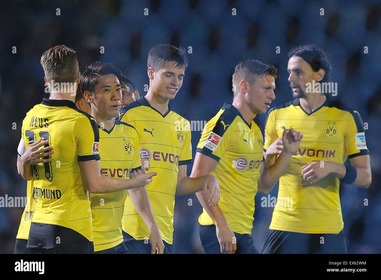 Kanagawa, Japan. 7th July, 2015. Shinji Kagawa (Dortmund) Football ...