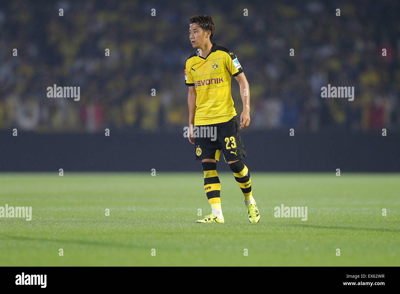 Kanagawa, Japan. 7th July, 2015. Shinji Kagawa (Dortmund) Football ...