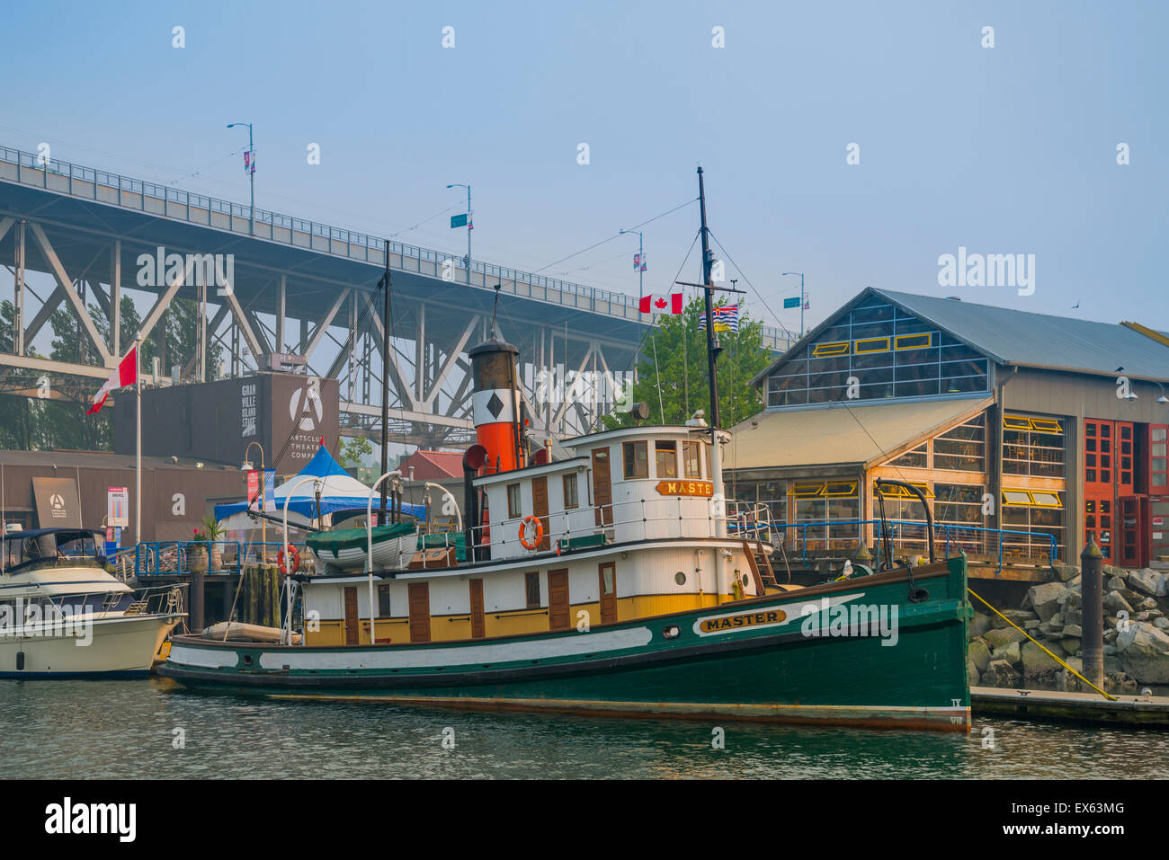 S.S. Master, only surviving west coast steam powered tug, docked at ...