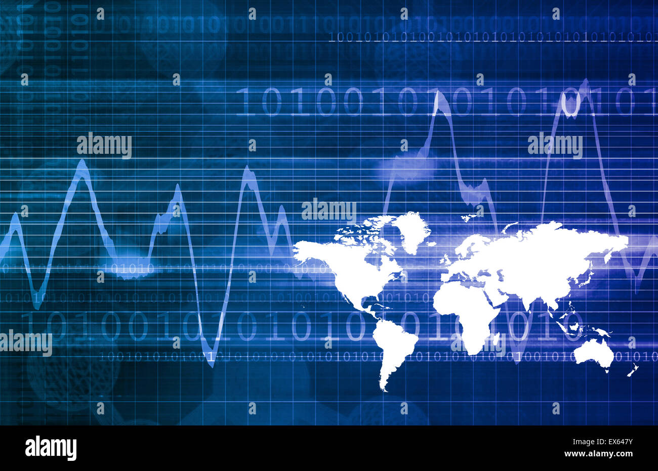Technology Network Over the Internet and Wireless Stock Photo - Alamy
