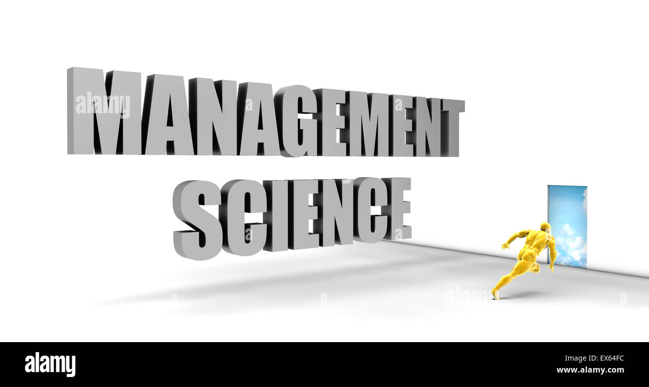 Management Science as a Fast Track Direct Express Path Stock Photo - Alamy