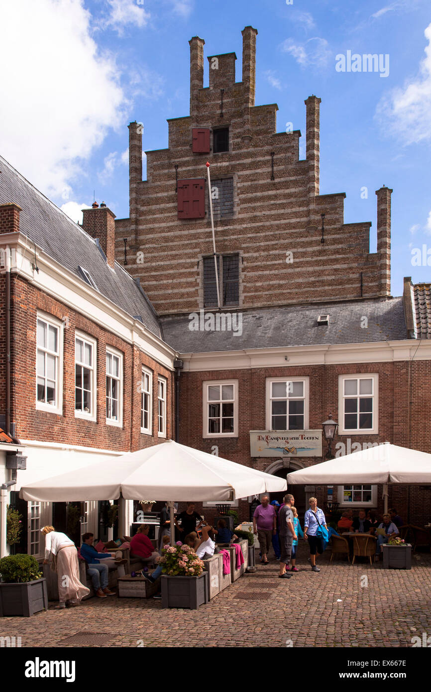 Europe, Netherlands, Zeeland, the village Veere on the peninsula ...
