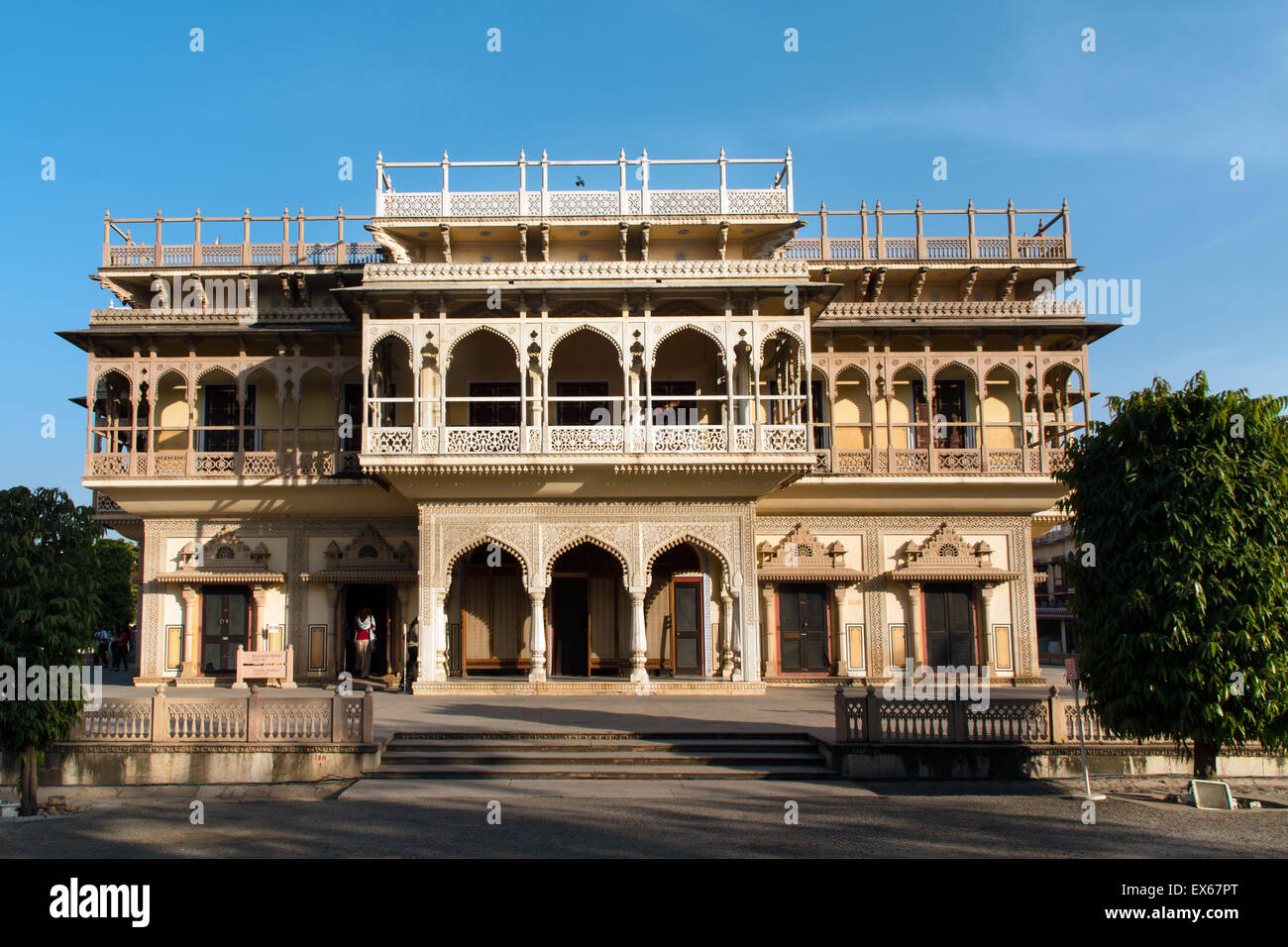 Mubarak Mahal, entrance pavilion to the city palace of Jai Singh II ...