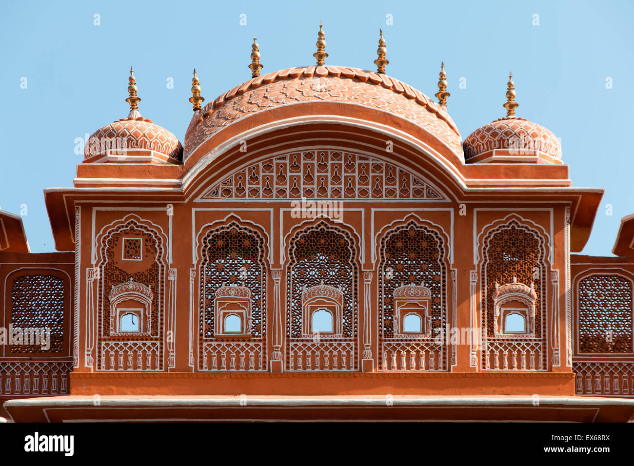 Building in the Pink City, Jaipur, Rajasthan, India Stock Photo - Alamy