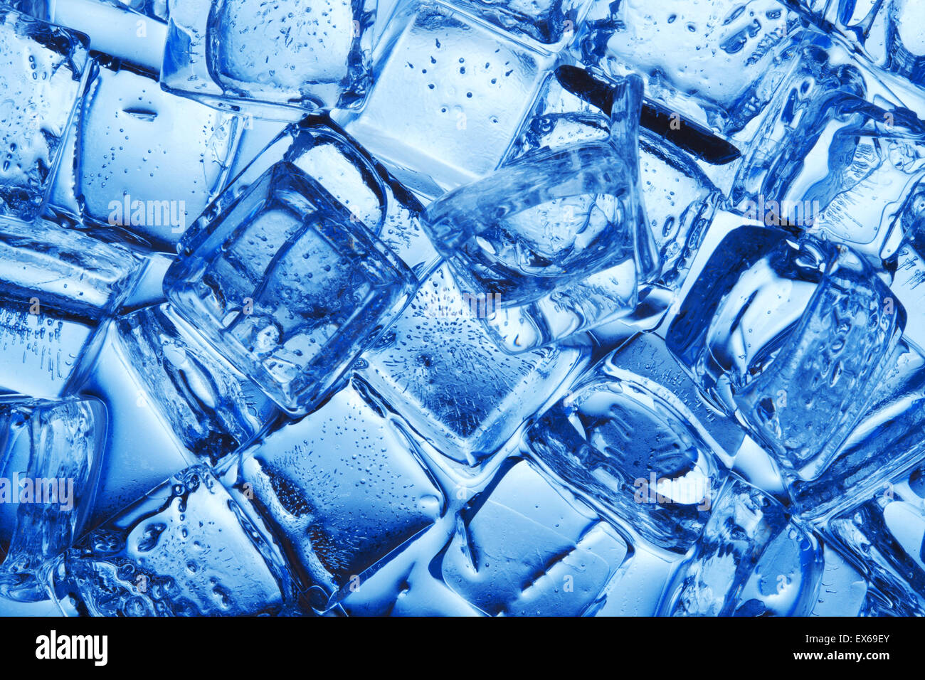 Blue cubes full frame hi-res stock photography and images - Alamy