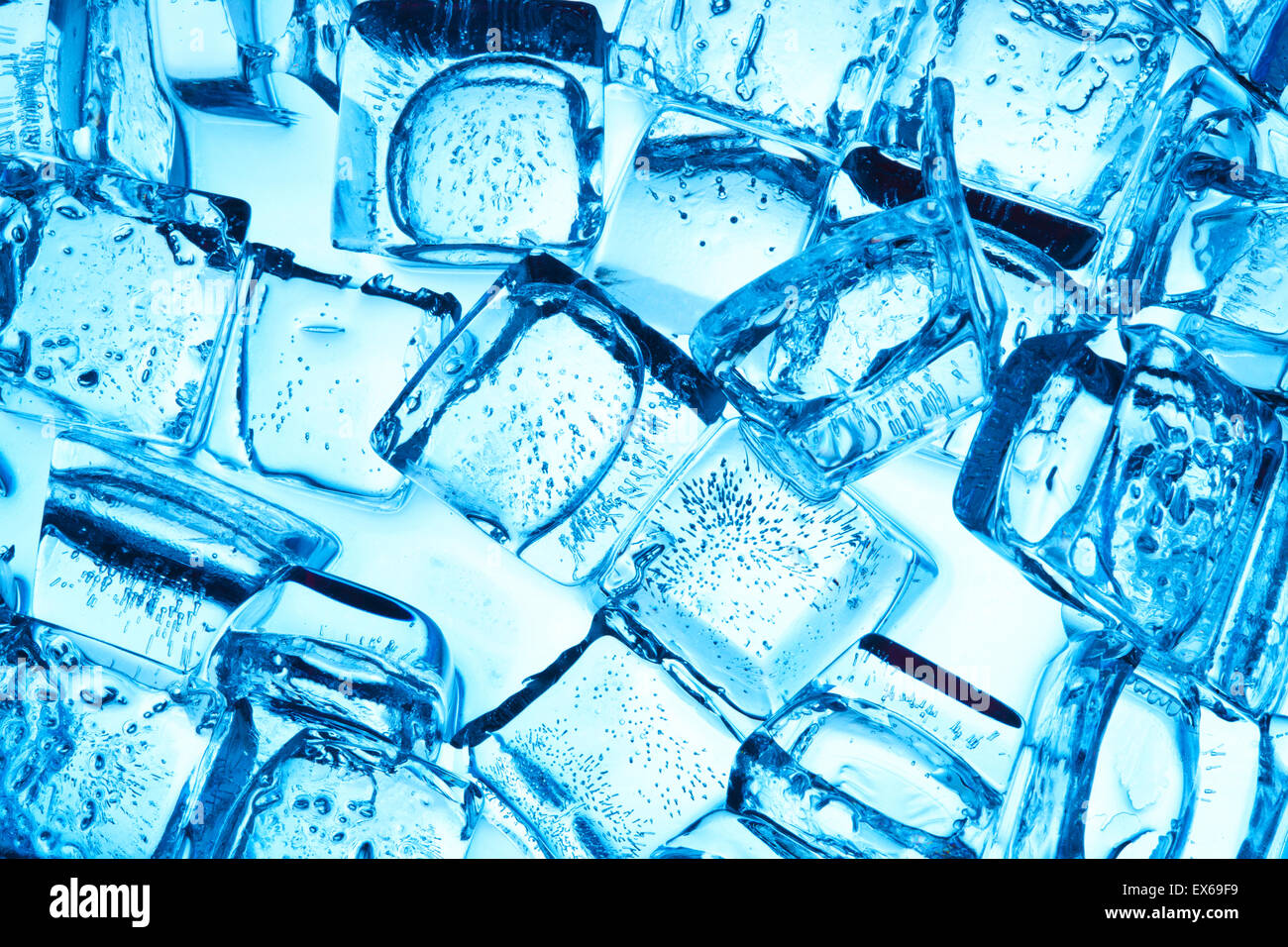 Blue cubes full frame hi-res stock photography and images - Alamy