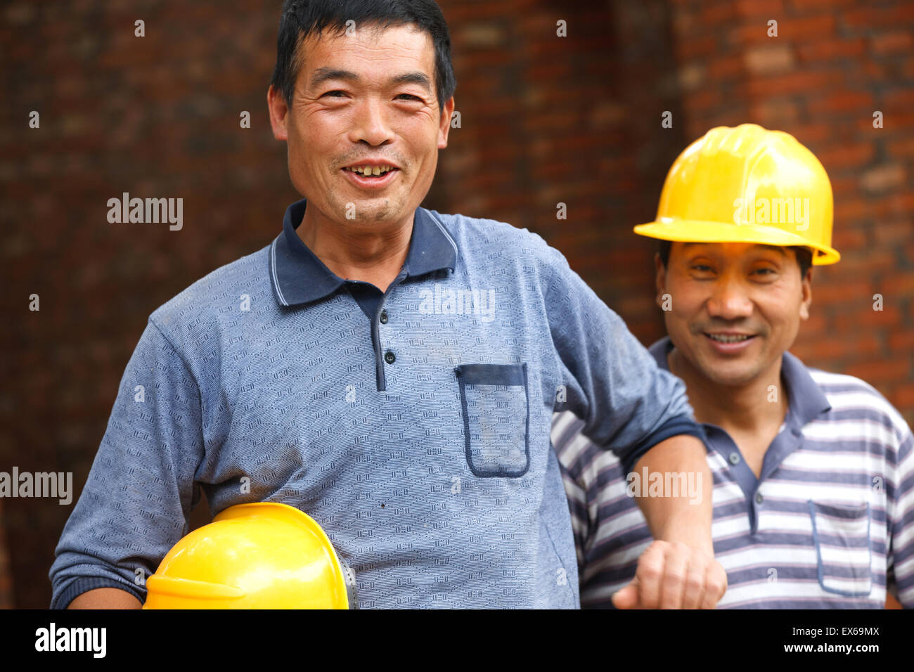 Portrait construction workers hi-res stock photography and images - Alamy