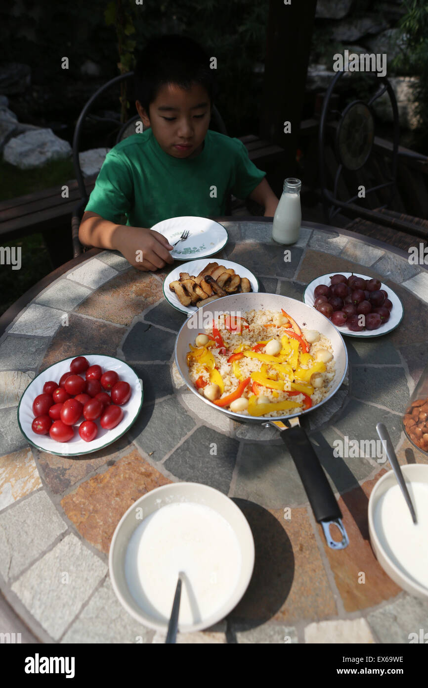 Only one pre adolescent boy hi-res stock photography and images - Alamy