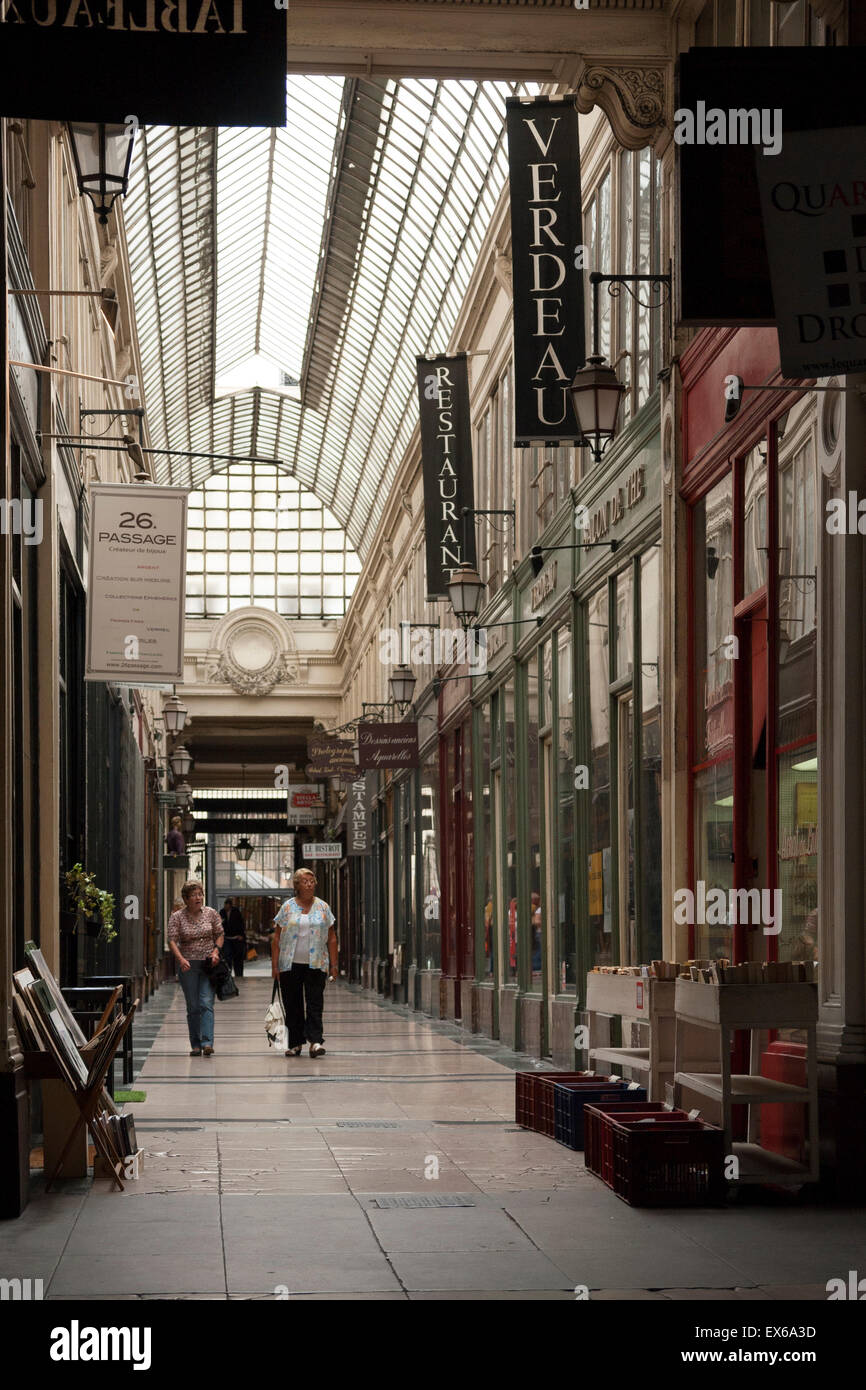 Passage Verdeau, Paris, France Stock Photo - Alamy