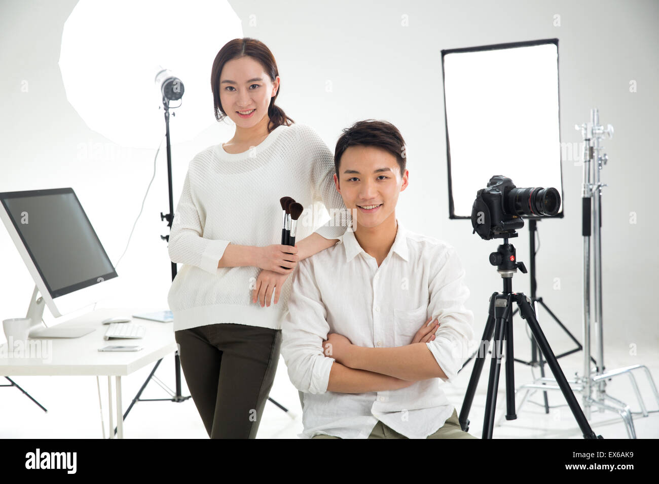 Portrait of photographer and designer Stock Photo - Alamy