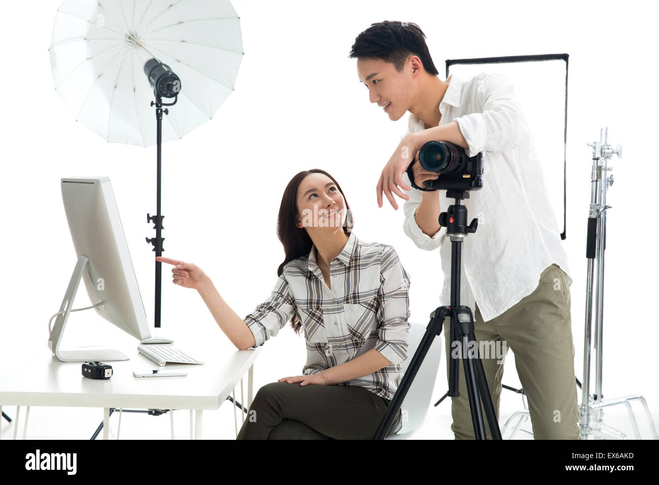 Portrait of photographer and designer Stock Photo - Alamy