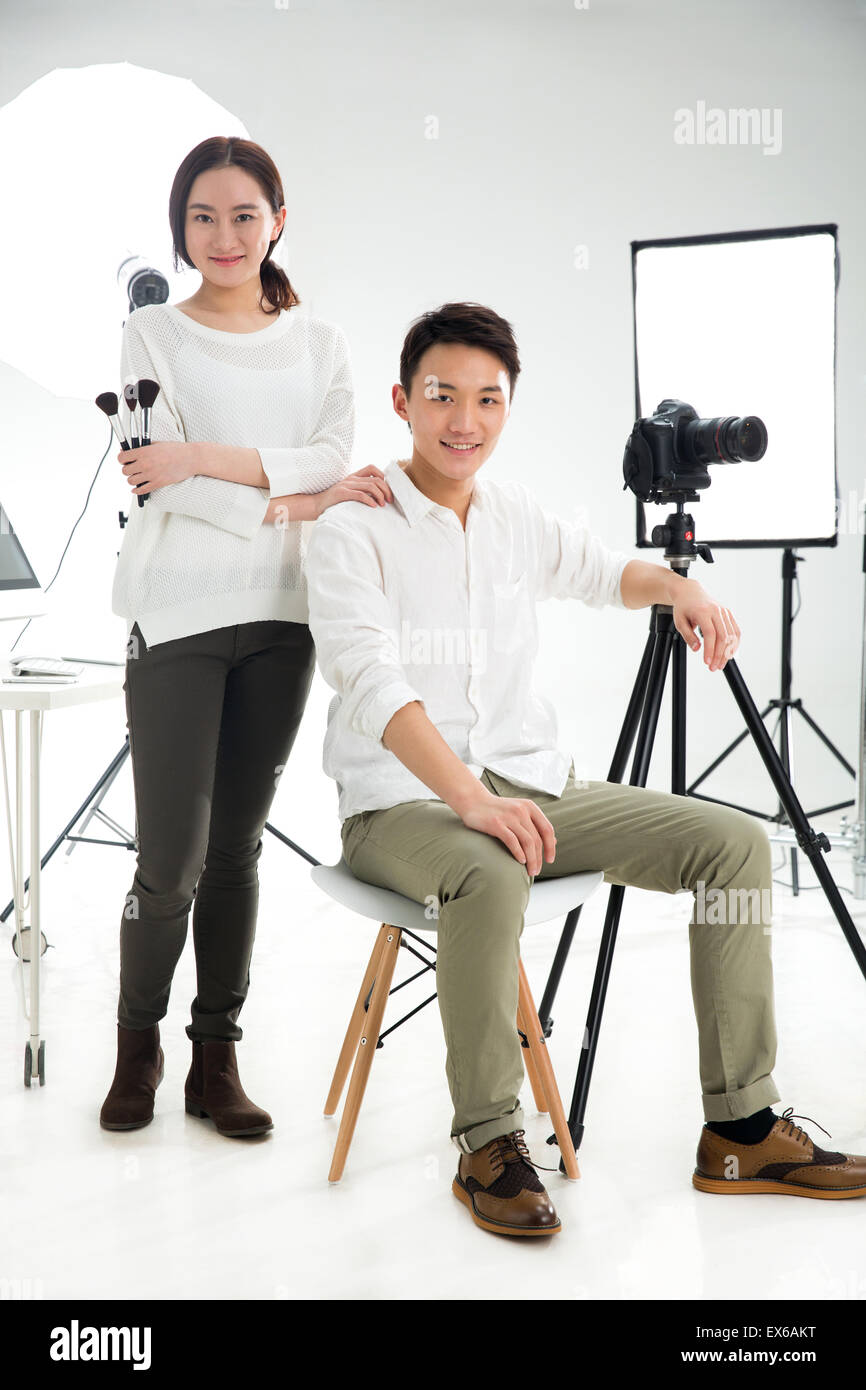 Portrait of photographer and designer Stock Photo - Alamy